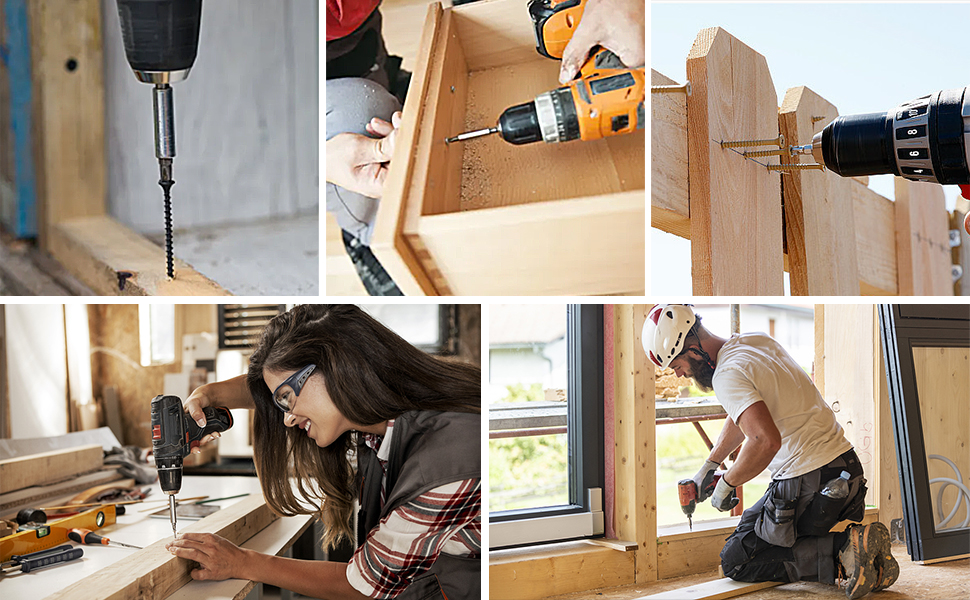 BEAUGIREW 100 Pcs Security Screwdriver Bit Set |Cr-V Steel |1/4-inch Adapters |Phillips |Slotted ...