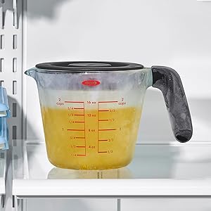 Amazon｜OXO(オクソー) ガラス メジャーカップ 500ml 蓋付き 耐熱 電子レンジ 食洗機 対応 11397500｜計量カップ オンライン通販