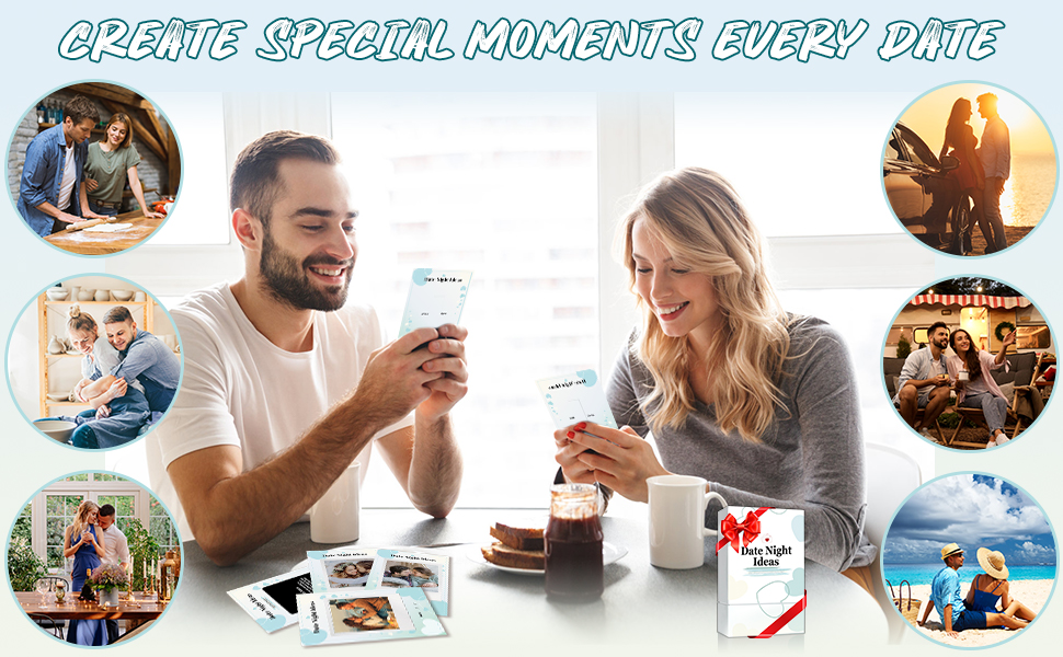 Amazon.com: 52 Scratch Off Date Night Ideas Card Games for Couples Date Night, Romance & Mystery ...