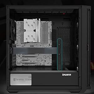 Amazon | ZALMAN Z10 DUO WHITE 120mm ARGBファン4基・GPU縦置きユニット・RGBコントローラー搭載 ミドルタワー ATX PCケース CS8759 ...