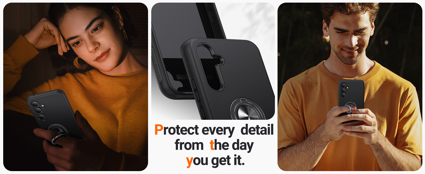 AOUIA for Samsung galaxy A34 5g case with 2 Pack Screen Protector, Phone Case Samsung A34 5g ...