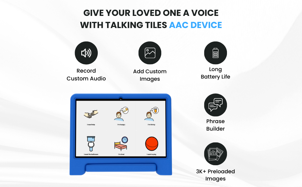 Amazon.com: TalkingTiles - AAC Device for Autism & Speller Board ...