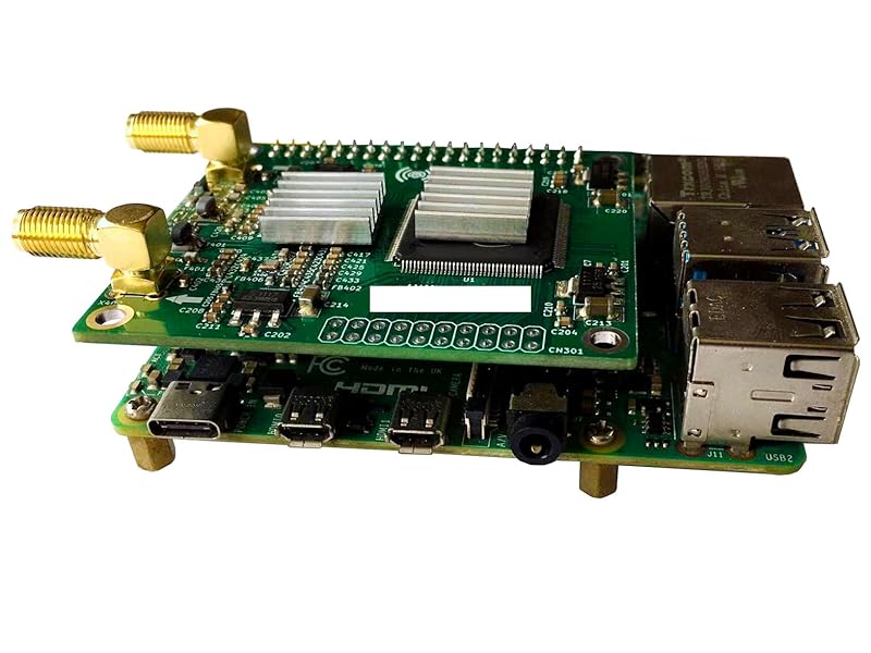 Amazon.com: AURSINC SDR Radioberry V2.0 for Raspberry Pi 4/4B, Radio ...