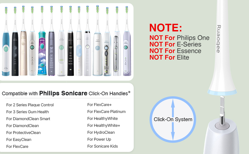 Amazon.com : Toothbrush Replacement Heads for Philips Sonicare ...