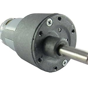 Johnson Geared Motor 300 RPM 12v dc gear for robotics : Amazon.in ...