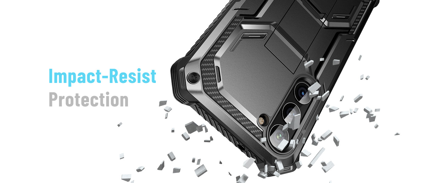 Amazon.com: i-Blason Armorbox for Samsung Galaxy S23 Plus Case with Stand & Belt-Clip [Built-in ...