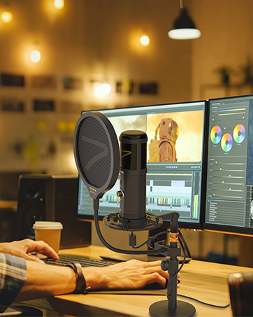 Amazon.com: 7RYMS 8G Onboard Recording Wireless-Lavalier-Microphone System iRAY DW30 2.4G Dual ...