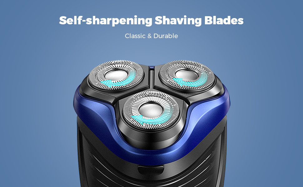 Amazon.com: GLAKER Electric Razor for Men - Cordless Mens Shaver with ...