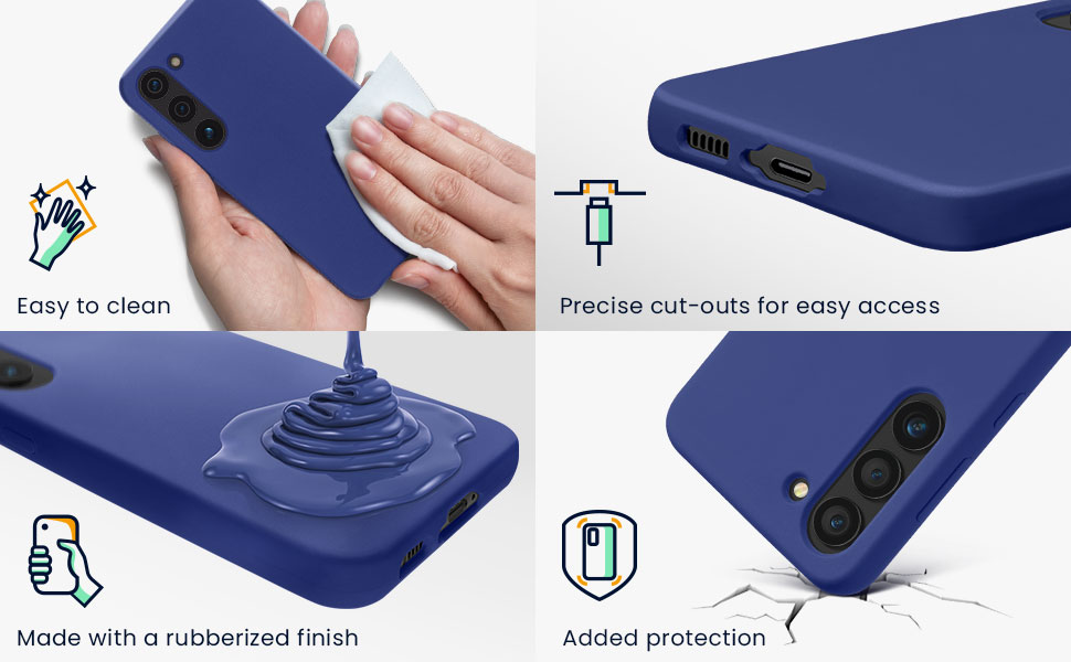 Amazon.com: kwmobile Case Compatible with Samsung Galaxy S23 Plus Case - TPU Silicone Cover ...