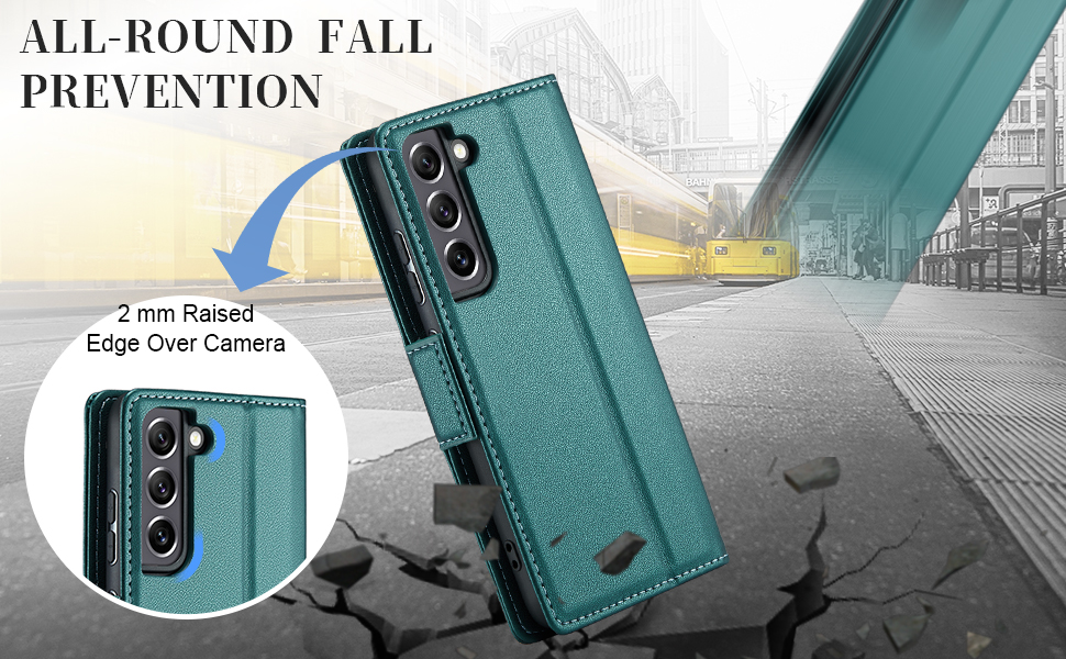 Amazon.com: Vinich for Samsung Galaxy S21 FE Case with Card Holder, for Samsung S21 FE Wallet ...