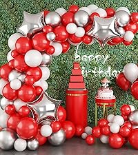 Amazon.com: Balloons Pink and White, 60 Packs 12 Inch Light Pink White Balloons with Confetti ...