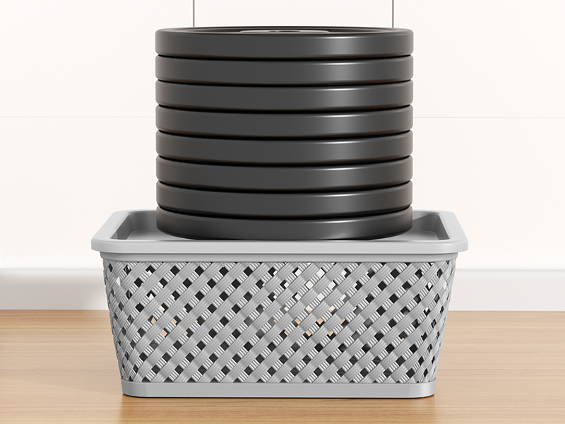 Amazon.com: MaxGear Organization & Storage, Plastic Bins with Lid ...