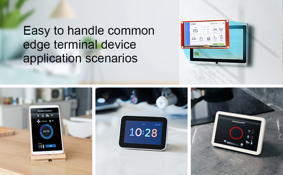 Amazon.com: ELECROW ESP32 Touchscreen Monitor 4.3 Inch TFT LCD Touch Screen 480x272 SPI NV3047 ...