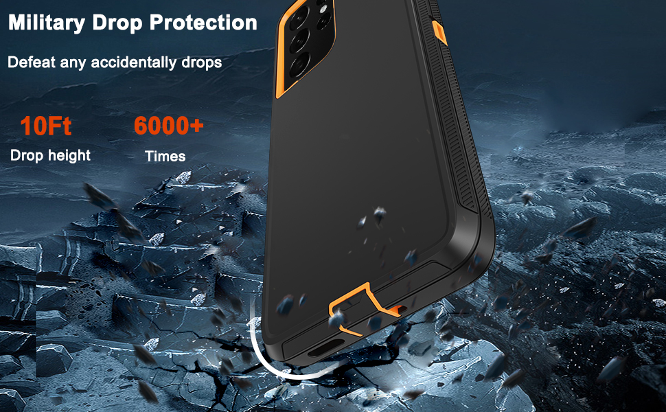 Amazon.com: for Samsung Galaxy S21 Ultra Case with Belt Clip Holster, 2X Screen Protector, Heavy ...
