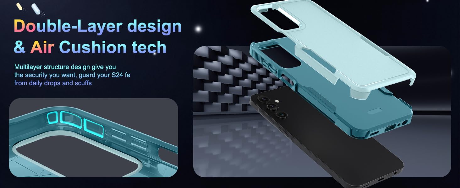 RMOCR - Funda para Samsung Galaxy A16 5G, de cuerpo completo, resistente, resistente a los ...