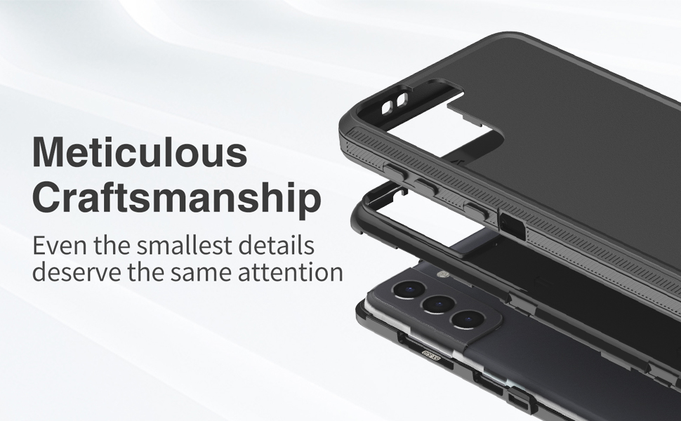 Amazon.com: AWZHYDT for Galaxy S21 5G Case, Heavy Duty Protective Case with [3 Layers] Rugged ...