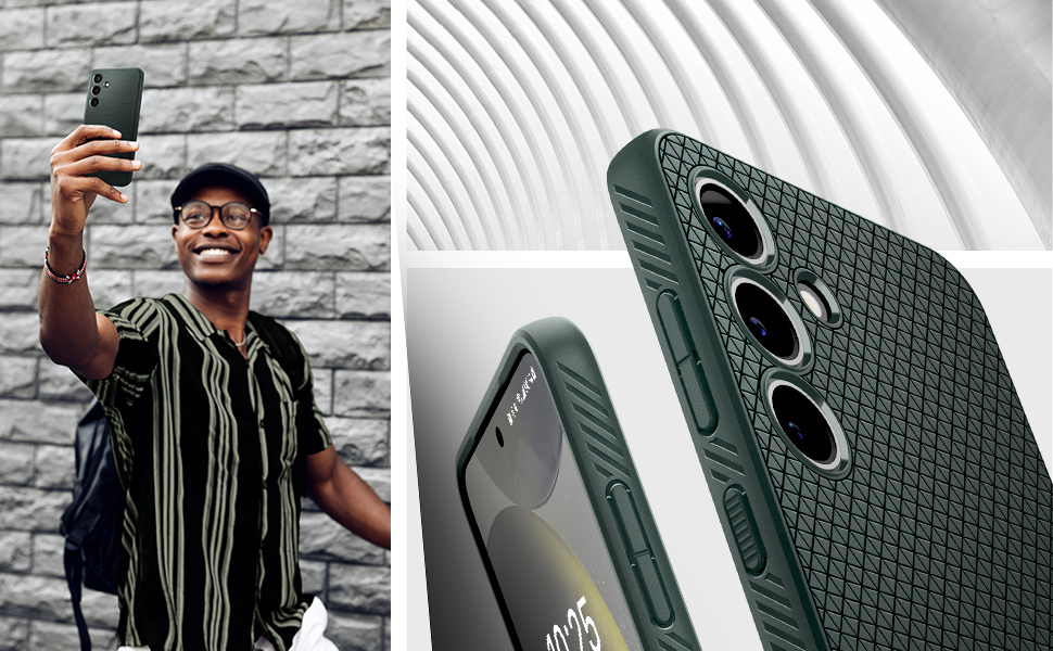 Amazon.com: Spigen Liquid Air Designed for Galaxy S24 Plus Case (2024) [Military-Grade ...