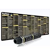 excovip Large Mouse Pad XL - Unique Desk Mouse Mat with Built-in Python ...