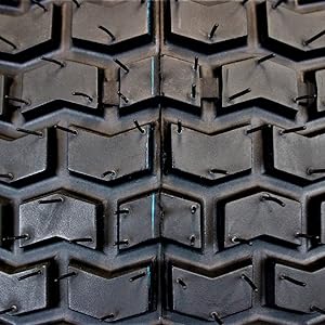 Amazon.com: (Set of 2) 20x8.00-8 Tires & Wheels 4 Ply for Lawn & Garden ...