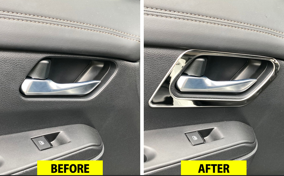 Amazon | BM セレナ C28 ドアベゼル ドアハンドルカバー ドアパネル メッキ ステンレス製 鏡面仕上げ インテリア アクセサリー カスタム 内装 パーツ 6280 | 室内ドア ...