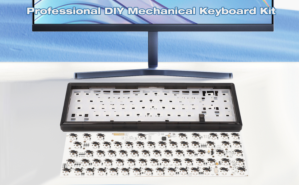 Amazon.com: Pomya DIY Mechanical Keyboard Kit, 67 Keys Modular ...