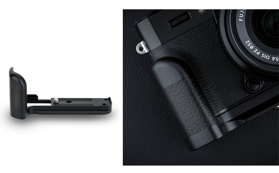Amazon.com : Metal Hand Grip L Bracket for Fuji Fujifilm X-T30 II XT30II X-T30 X-T20 X-T10 Anti ...