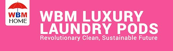 WBM Home Laundry Pods, Total 128 Count | Specially Designed for Undergarments With Soft Heaven ...