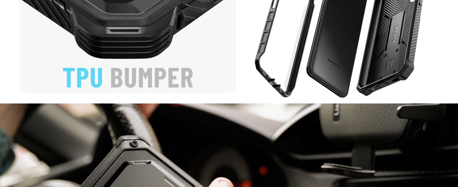 Amazon.com: i-Blason Armorbox for Samsung Galaxy A54 5G Case with Kickstand & Belt Clip Holster ...