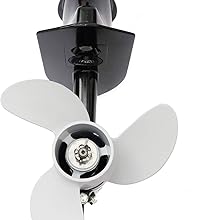 Amazon.com : EnSyuSuMa 6.5HP 4 Stroke Hangkai Outboard Motor 123CC Aluminum Heavy Duty Boat ...