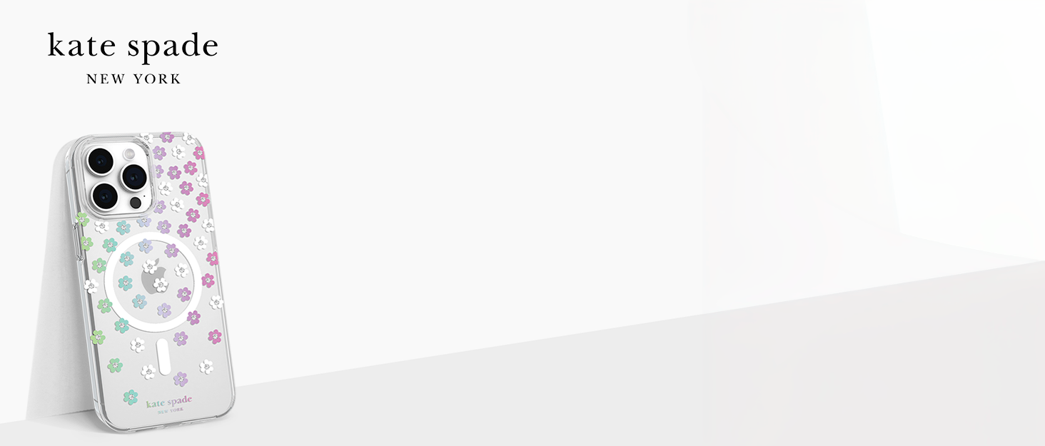 Amazon.com: Kate Spade New York iPhone 16 Pro Case - Compatible with MagSafe - Designer Phone ...