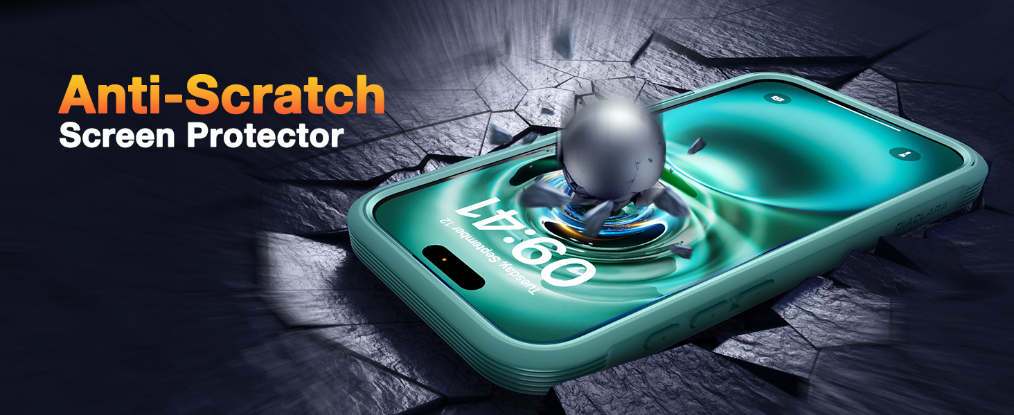 Amazon.com: Diaclara Designed for iPhone 16 Plus Case 6.7 Inch,Upgraded [Full Camera Protection ...