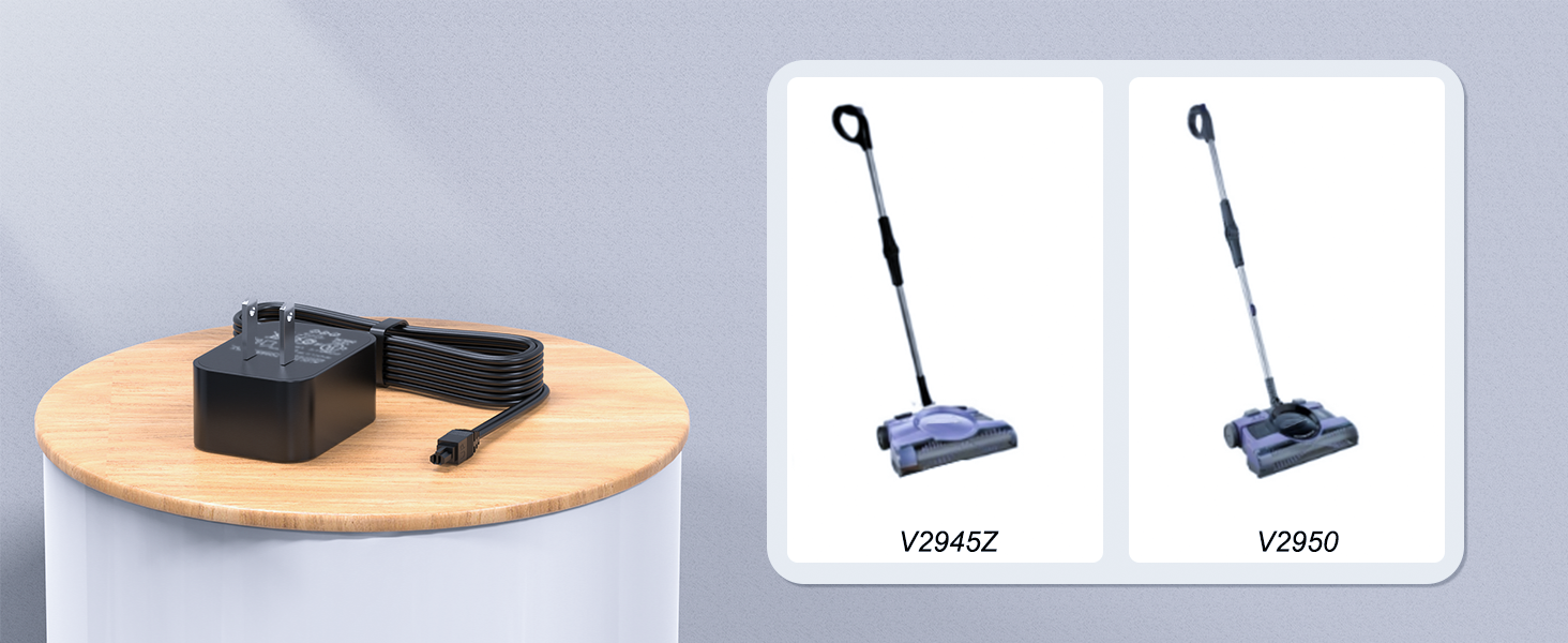 Amazon.com: VHBW for Shark V2945Z V2950 XA2950 Floor Carpet Sweeper Charger Replacement for ...