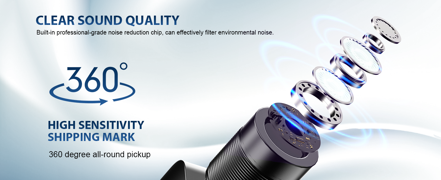 Amazon.com: EVXVE 4 in 1 Mini Microphones Wireless Lavalier Microphone : Musical Instruments