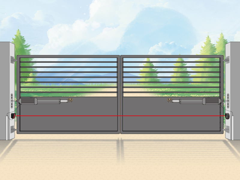 TOPENS TRF3 Safety Reflection Photocell Retro-Reflective Photoelectric ...