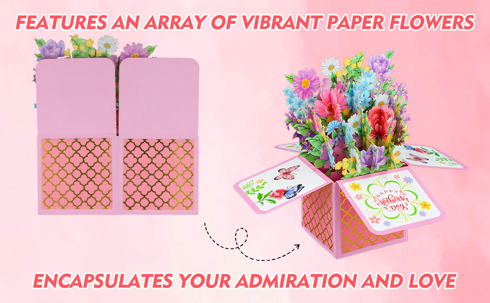 Amazon.com : WhatSign Pop Up Mothers Day Cards for Mom Happy Mothers ...