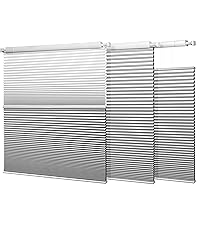 Amazon.com: HOTSOON No Drill No Tools Blackout Cellular Shades Top Down Bottom Up Cordless ...