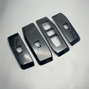 Amazon | MEKOMEKO トヨタ 新型 ランドクルーザー 250系専用 パワーウィンドウ スイッチ カバー ドア ウィンドウ ボタン ドアスイッチパネル インテリアパネル 内装 ...