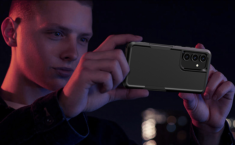 Amazon.com: Vinve for Samsung Galaxy S24 FE Case with HD Screen Protector, Military-Grade ...