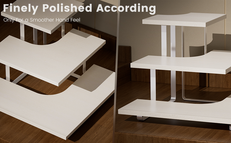 Amazon.com: LiebeRen Display Stand,Wooden Display Stand,3 Tier Serving ...