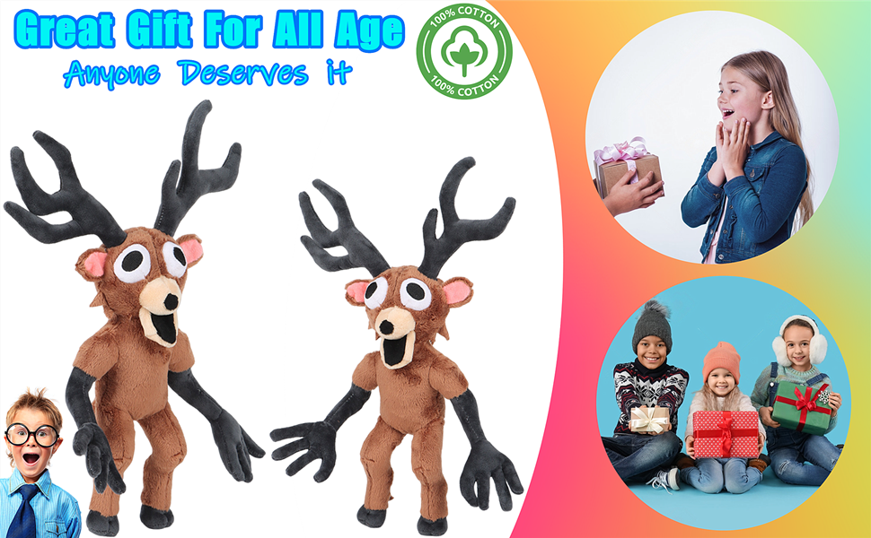 Amazon.com: 99-Nights in The Forest Plush, 15in 99Nights Deer Monster Plushie Toys, Collectible ...