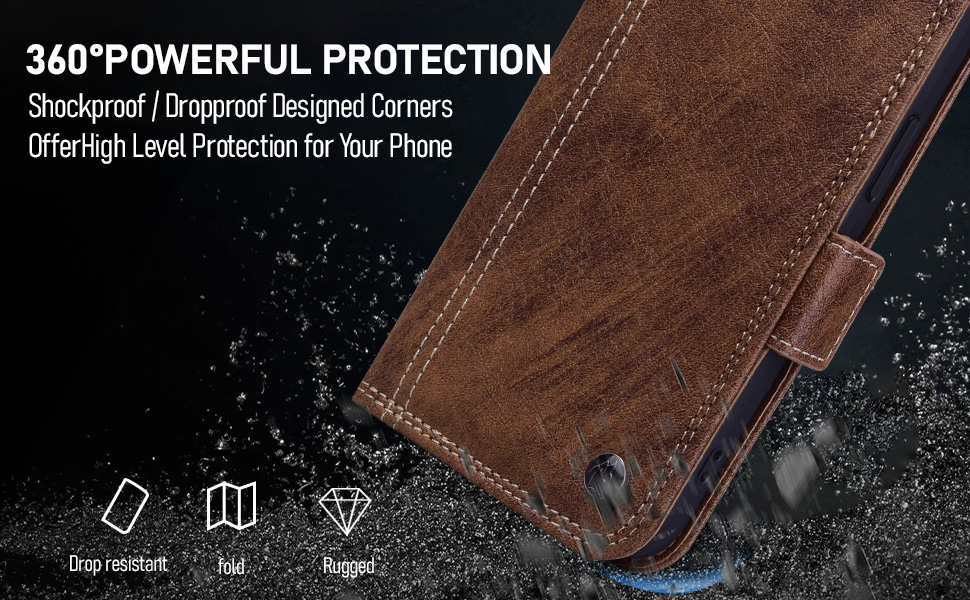 Amazon.com: Varohix Wallet Case for Samsung Galaxy A15 5G with RFID Blocking Credit Card Holder ...