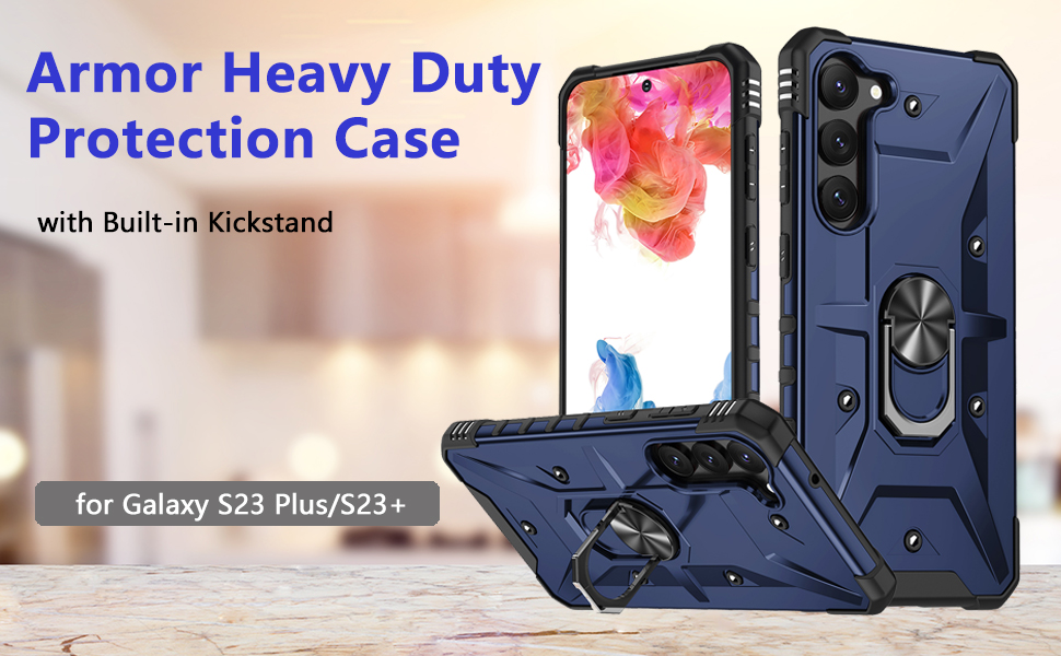 Amazon.com: TORRTOWAY Case for Samsung Galaxy S23 Plus & S23+ - Military Grade Drop Case with ...