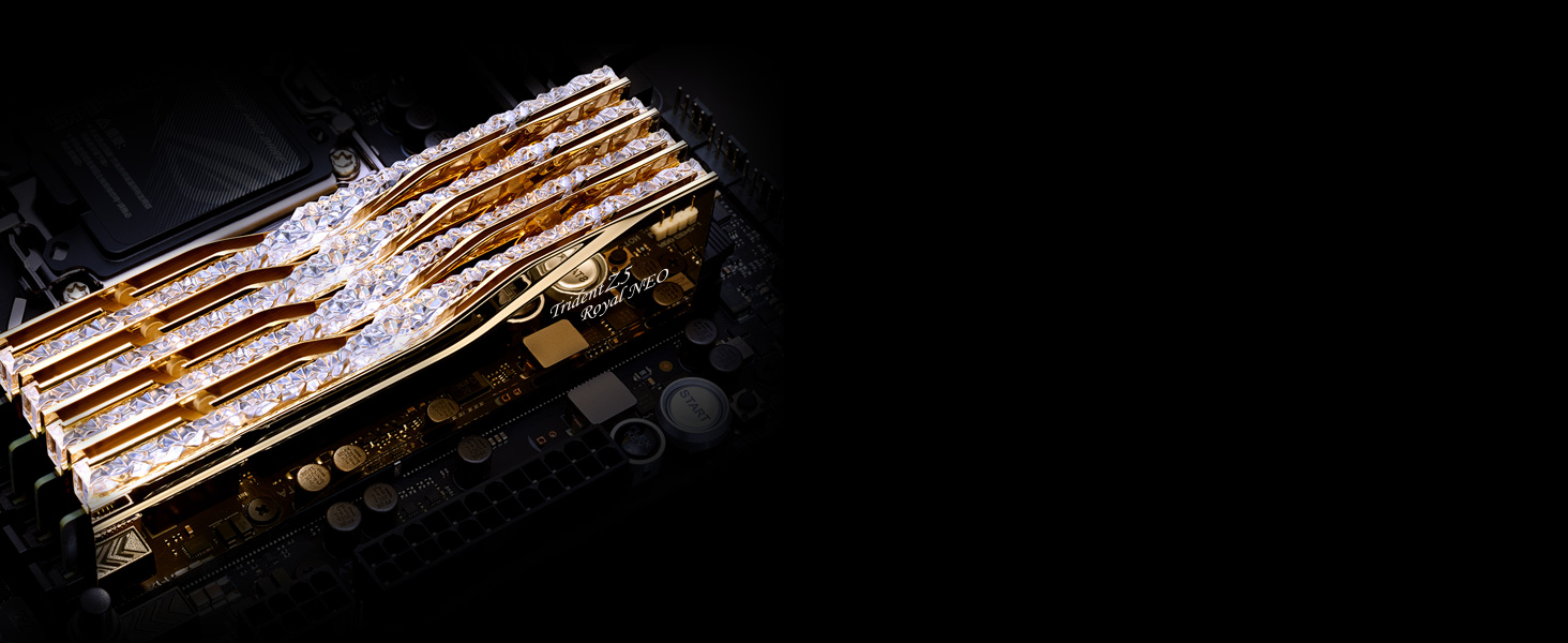 G.SKILL Trident Z5 Royal Neo Series DDR5 RAM (AMD Expo) 32GB (2x16GB) 6000MT/s CL26-36-36-96 1 ...