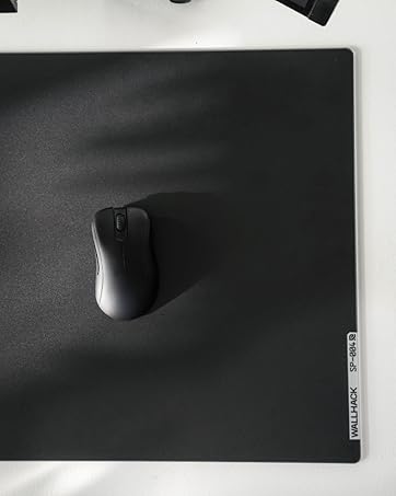 Wallhack Black MO-001: Ultimate Fast Speed & Precision Gaming Mouse Pad | Enhanced Surface for ...