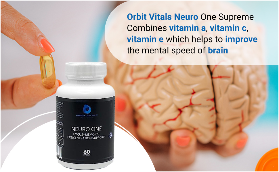 Amazon.com: Neuro Supreme Brain Support Supplements for Memory - Cognitive Support Supplement ...