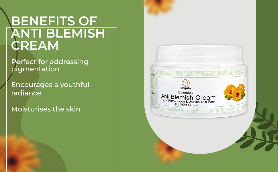 Nimbarka Anti-Blemish Cream | Reduces Pigmentation & Minimizes Melanin Production | Enhances ...