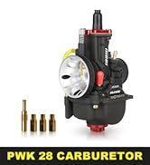 Amazon.com: NIBBI Racing PWK 28mm Carburetor, Carb of Performance Carburetor Motorcycle ...