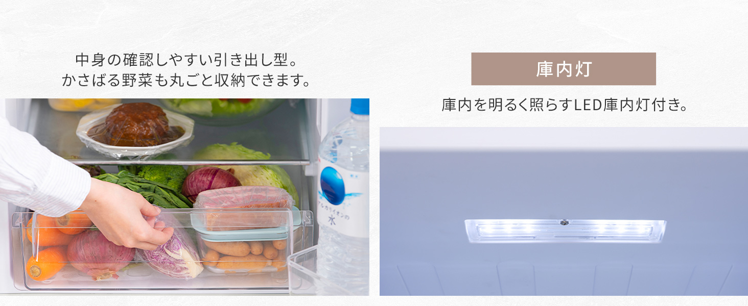 Amazon | \外からパネルで温度調節/アイリスオーヤマ 冷蔵庫 153L 一人暮らし 静音 温度操作 右開き IRSN-15B-CW | アイリスオーヤマ(IRIS OHYAMA ...