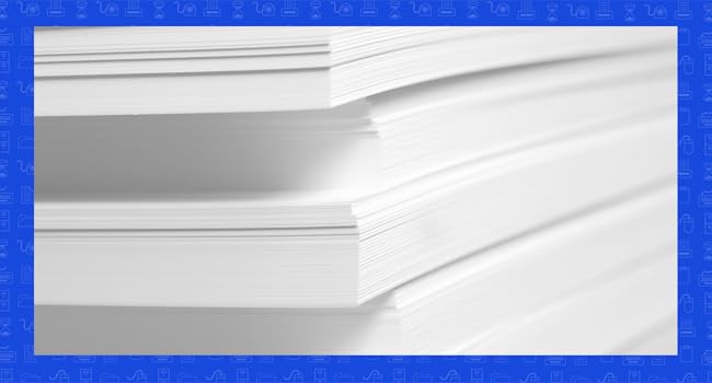 Campus - Papier A4 80g, 100 Papier Mehrzweckpapier für Tintenstrahldrucker, Laser und ...