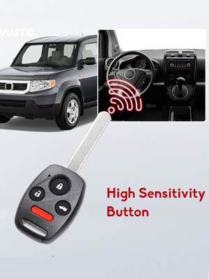 Amazon.com: NPAUTO Key Fob Replacement for Honda Accord 2003 2004 2005 ...